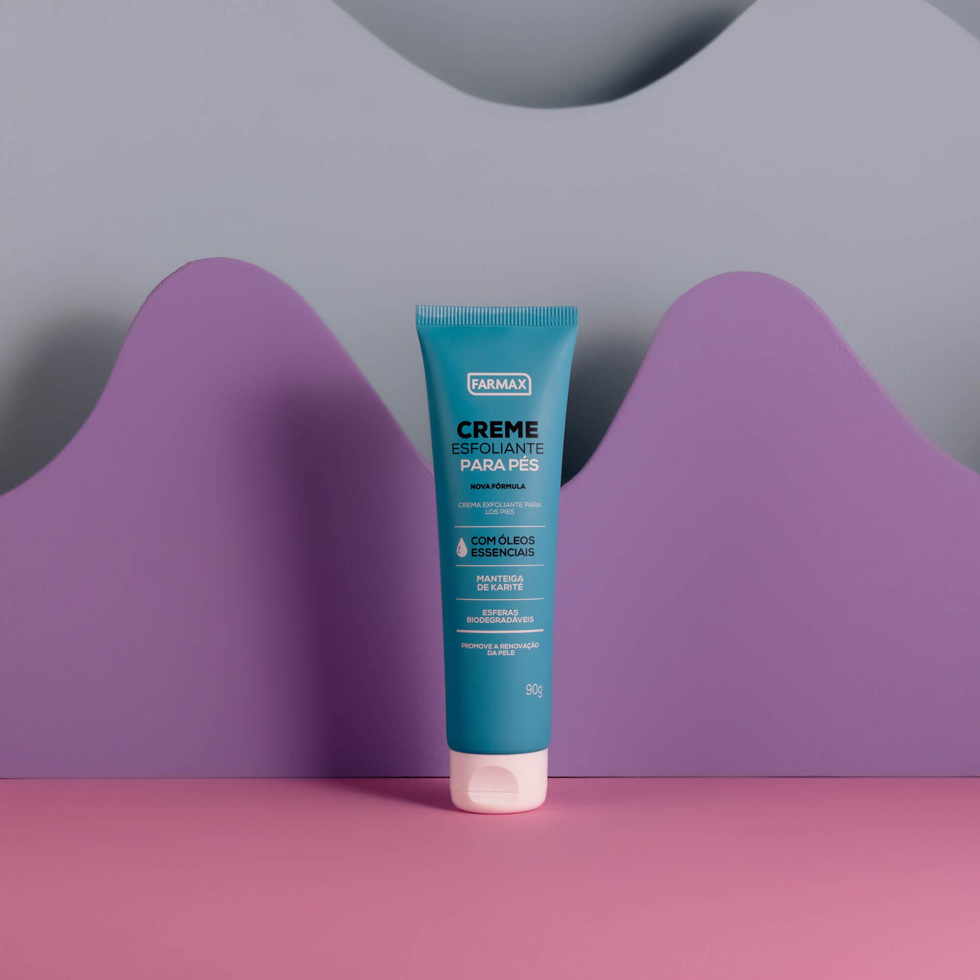 CREME ESFOLIANTE PARA OS PES FARMAX 90G - Farmax